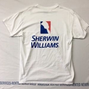 Vintage | Shirts | New Sherwin Williams Drip Logo Tee Shirt Xl | Poshmark